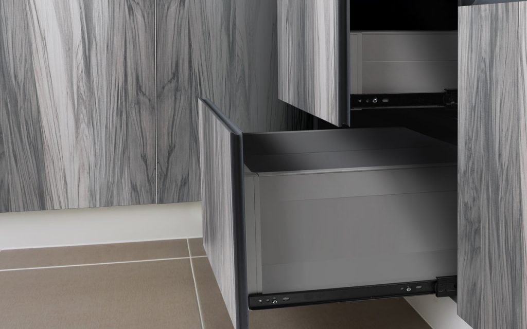 Full Aluminium Drawer Series System - Vitally Sdn Bhd