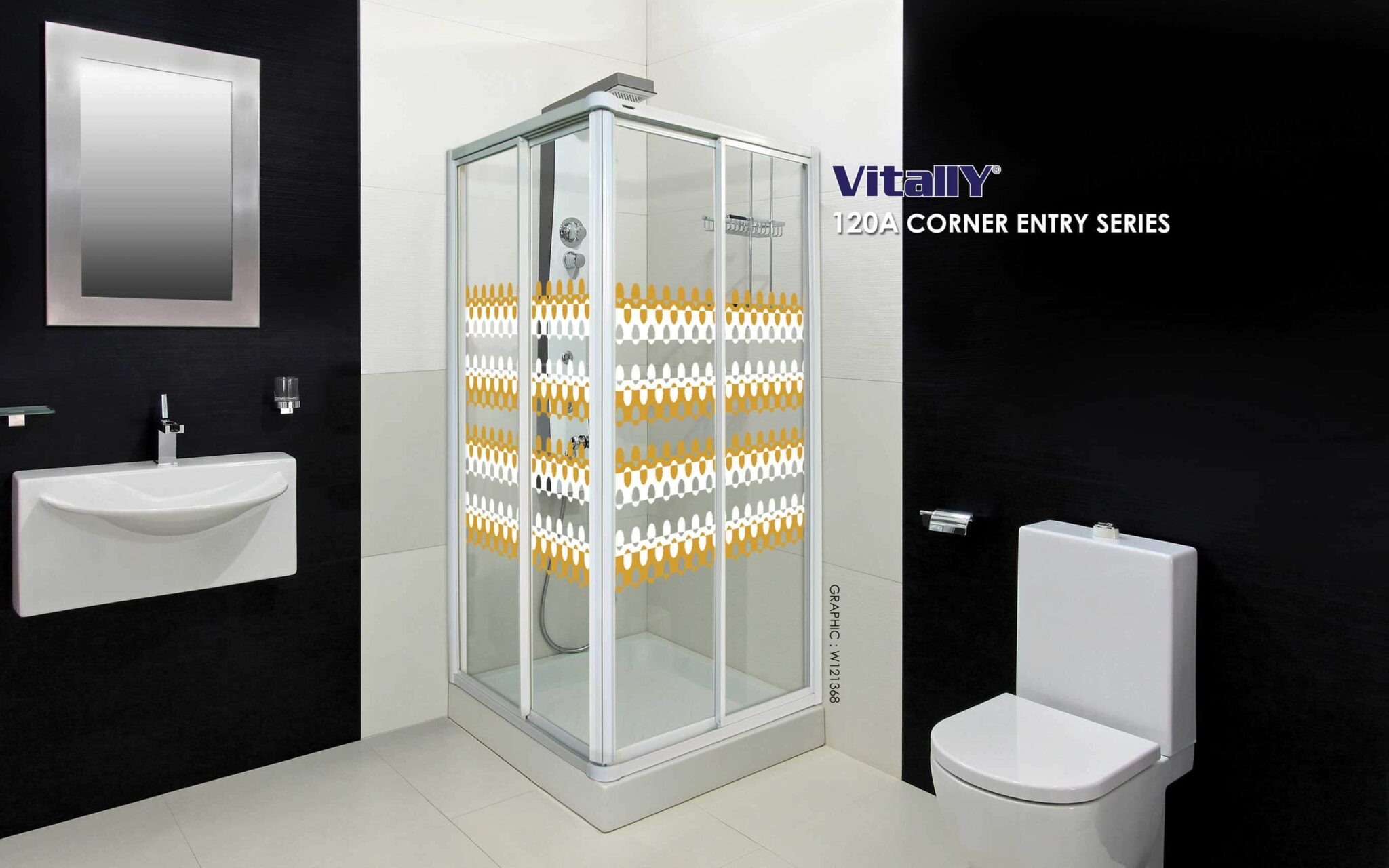 Corner Entry Shower Screen Malaysia - Vitally