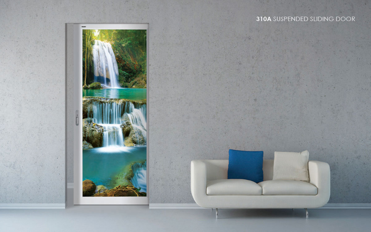 Suspended Sliding Aluminium Door 310A - Vitally Sdn Bhd