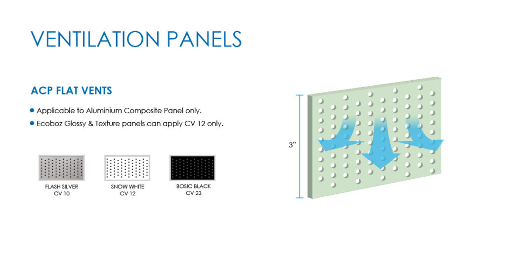 Aluminium Air Ventilator Panel - Vitally Sdn Bhd